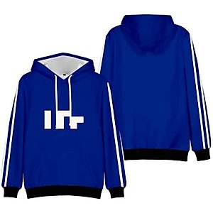 CCTSA Quackity Cosplay Dream Team SMP Merch Hoodies Winter Men/Women Kawaii Hip Hop Sweatshirt Long Sleeve Hoodies (Hoodie,M)