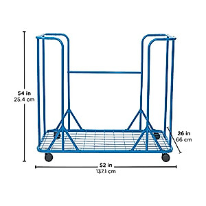 Children’s Factory, Angeles Universal Cart, AFB7930, Mobile Nap Mats & Soft Play Equipment Storage, Daycare, Preschool, Nursery or Classroom Organizer