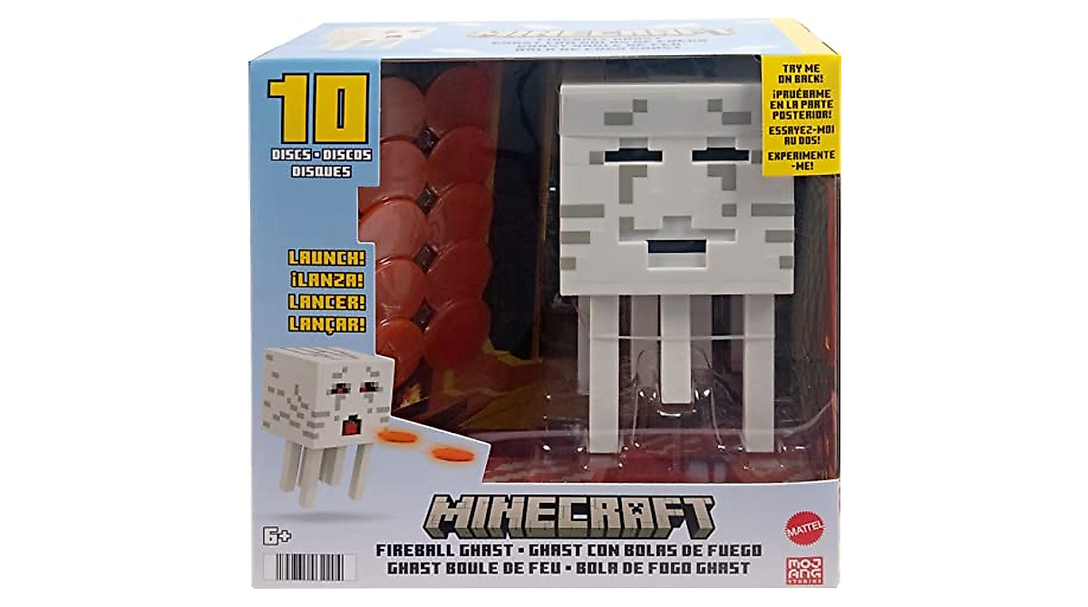Mattel Minecraft Fireball Ghast Figure - Fun for Kids