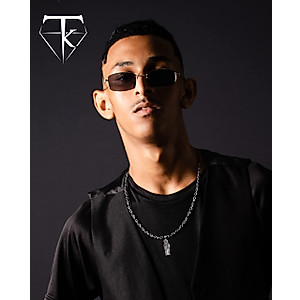 Takar Sterling Silver Diamond Pisces Statement Filigree Rope Band Ring for Men and Women, astrology name Zodiac Ring, Made in USA (Size 9.5)