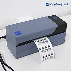 ESSENTIAL 2"x 1" White Direct Thermal Barcode Labels, Shipping Labels, Compatible with Zebra & Rollo Label Printer, 1300 Labels of Roll (1 Roll)