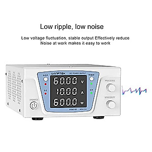 DC Power Supply, Laboratory Dc Power Supply Stabilized Power Supply Adjustable Variable Digital Regulated Bench Source 60V 10A 30V 20A,Electroplating DIY(KPS1520D 15V 20A)