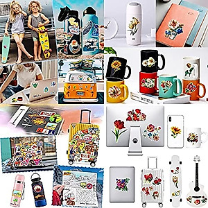 50 Pcs Digital Enlightenment Stickers Pack, Waterproof Vinyl Decals for Water Bottle, Laptop, Skateboard, Helmet, Car Decals, Perfect Gifts for Kids,Teens, Adults, Women, Men