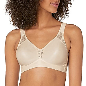 Playtex womens 18 Hour Seamless Comfort-flex Wire-free bras, Light Beige, 44C US