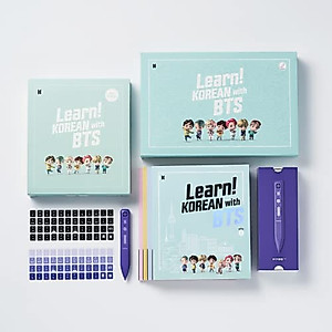 Learn Korean with BTS New Book Package (for Amazon) 1~4 : Korean Learning Book for Beginners/How to Learn Korean/colloquial Korean/Learn Korean for Beginners