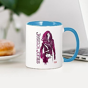 CafePress Jessica Jones Silhouette Mug Ceramic Coffee Mug, Tea Cup 11 oz