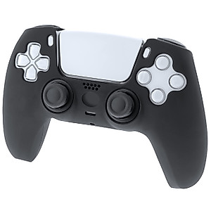 dreamGEAR Gamers Kit for PlayStation 5: Gaming Headset with 50mm Drivers, PS5 Controller charger, Adjustable Phone Mount, USB-C Cable, Protective Cover and Caps