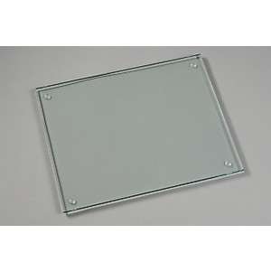 Vance 15 X 12 inch Premium Clear Extra Thick 3/8 inch Tempered Glass Cutting Board