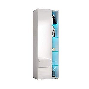 Meble Furniture Euphoria 05 Modern 24" Bookcase - White