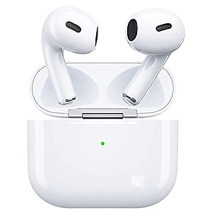 Wireless Earbuds, 30H Playtime AirProBluetooth Headphones with Wireless Charging Box, IPX7 Waterproof in-Ear Ear Buds, Clear Calls Built-in Microphone Stereo Touch Earphones, for iPhone Huawei Samsung