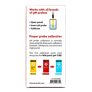 Atlas Scientific pH Calibration Set (3 Pouches)