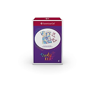 American Girl Truly Me 18-inch Doll Show Your Artsy Side Outfit with Tie Dye T-Shirt Dress and Pink Sandals, For Ages 6+