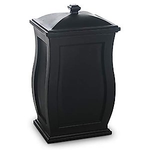 Mayne Mansfield Multi-Purpose Storage Bin - 20in x 20in x 38in - 45 Gallons of Storage Capacity - Polyethylene (5861-B)
