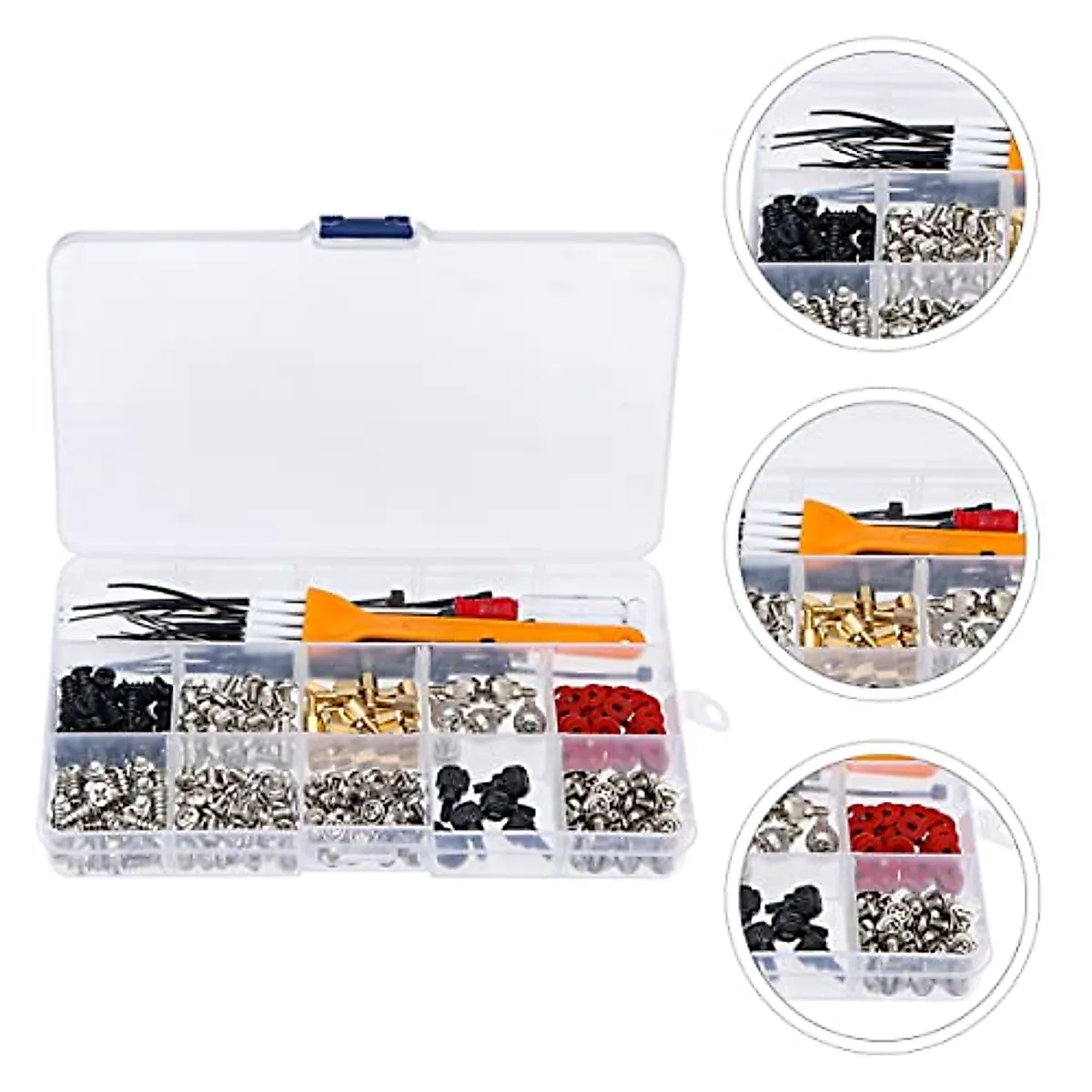 SOLUSTRE 2 Sets Computer Screw Screws for Assembling Computer Screws Kit Computer Case Screw standoffs Screws Computer Installation Kit Tablet car Holder Fan Stand Accessories Shell Steel