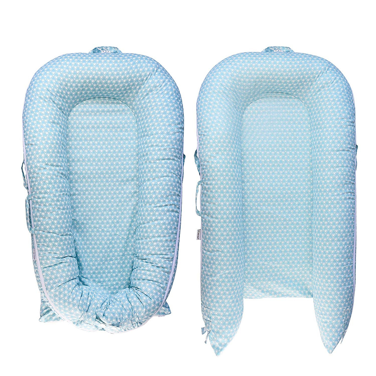 Hi Sprout Newborn Baby Nest Change Extra Cover (Suit for All Dockatot Deluxe Docks) - Blue Ocean