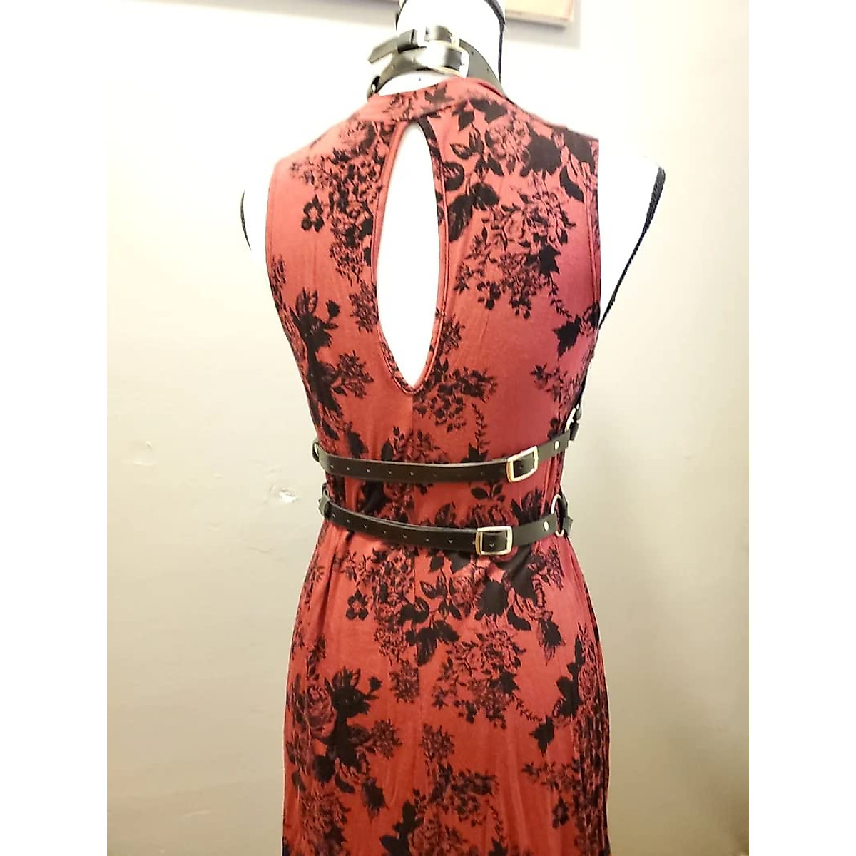 Punk Leather Chest Body Chain Sexy Harness Waist Chains Nightclub Party Rave Belt Belly Bra Jewelry Accessories for Women