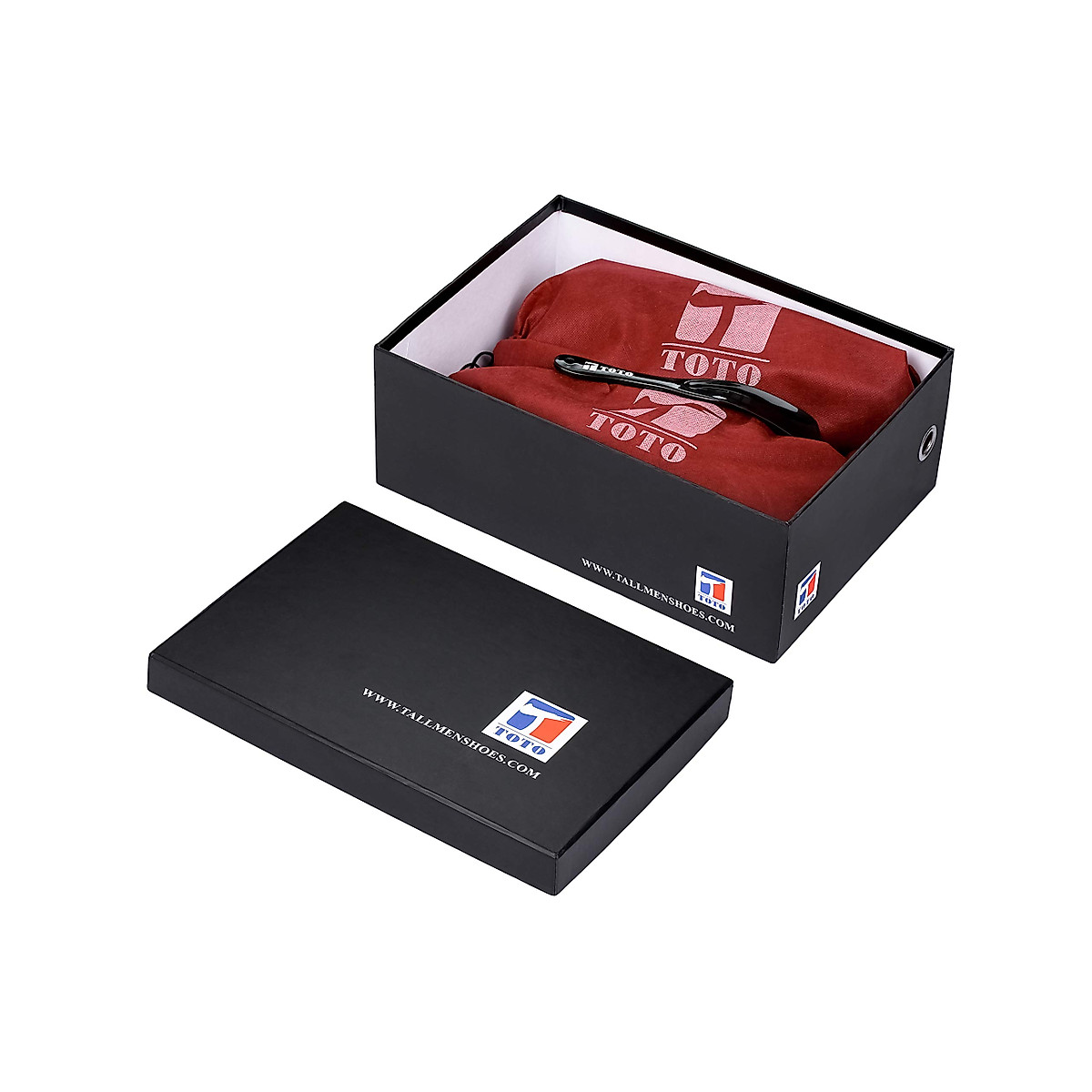 TOTO Men's Invisible Height Increasing Elevator Shoes - Grey Premium Leather Lace-up Hiking-Style Boots - 2.8 Inches Taller - K11551 - Size 9 D(M) US