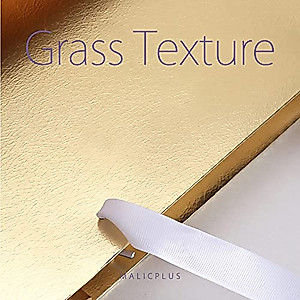 MALICPLUS 12 Extra Large Gift Bags 16x6x12 Inches, Luxury Large Gift Bags with Handles for All Occasions (Gold with Grass Texture)