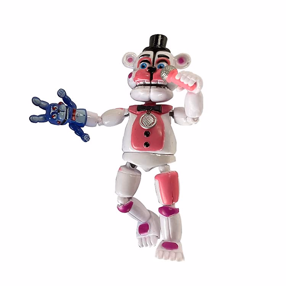 LUNK 5 Pcs Action Figures Toys Dolls Five Night Game Articulated Movable Action Figures Toys Dolls Collectible Figure Xmas Gifts Cake Toppers 5.5 inch