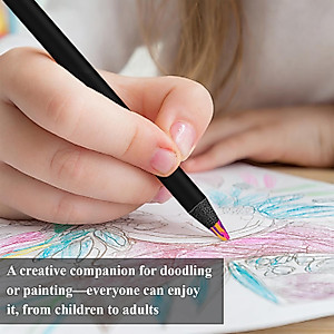 Easter Basket Stuffers for Teens, 12-Color Rainbow Pencils Set, Vibrant Multicolored Drawing Pencils for Adults & Artists, Professional Art Supplies for Coloring Books, Sketching & Illustration.