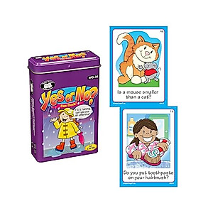 Super Duper Publications | Yes or No? Fun Deck Flash Cards | Educational Learning Resource for Children
