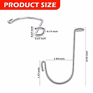 GGTE 6 Pack Door Pin Hinge Hanger, Multifunctional Door Hanger Hook, Over The Door Hooks, Hang Just About Anything You Can Imagine
