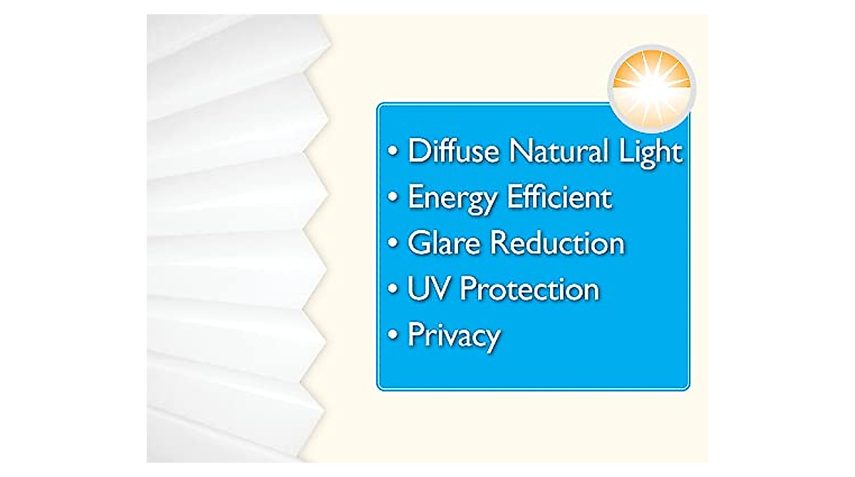 Redi Shade No Tools Light Filtering Shade | Easy DIY Install