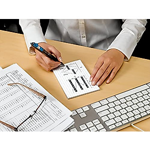 Post-it Super Sticky Notes, 4 in x 6 in, 2 Pads, 2x the Sticking Power, White with Blue Grid Lines, Recyclable (4621-2SSGRID)