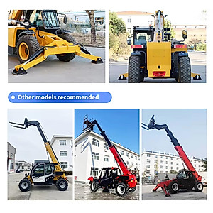 Telescoping Jib Boom Forklift With Telescopic Forks Telescopic Forklift Parts Reliable Telescopic Forklift with Strong Hydraulic System