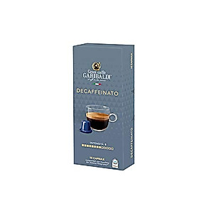Gran Caffè Garibaldi Nespresso* compatible capsules (Decaf, 60 Count)