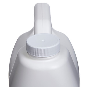 Hudson Exchange - 1006+1106-6 1 Gallon F-Style Plastic Jug with Cap, HDPE, White, 6 Pack