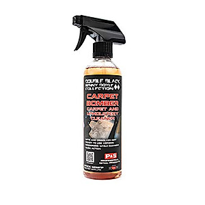 P&S Professional Detail Products - Carpet Bomber - Carpet and Upholstery Cleaner; Citrus Based Cleaner Dissolves Grease and Lifts Dirt; Highly Dilutable; Great on Engines & Wheel Wells (1 Pint)