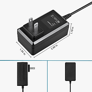 Guy-Tech 5.4V - 5V AC/DC Adapter Compatible with Symbol Motorola MC55 MC55A0 MC65 MC67 MC5590 MC5574 MC6596 Barcode Scanner Power Supply Cord (with Barrel Round Plug Tip. NOT fit Charging Cradle)