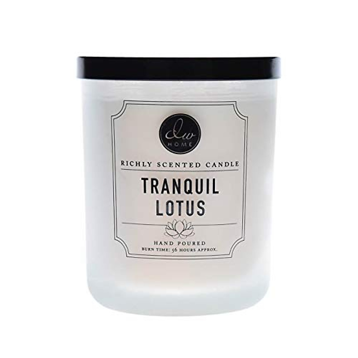 DW Home, Large Double Wick Candle, Tranquil Lotus