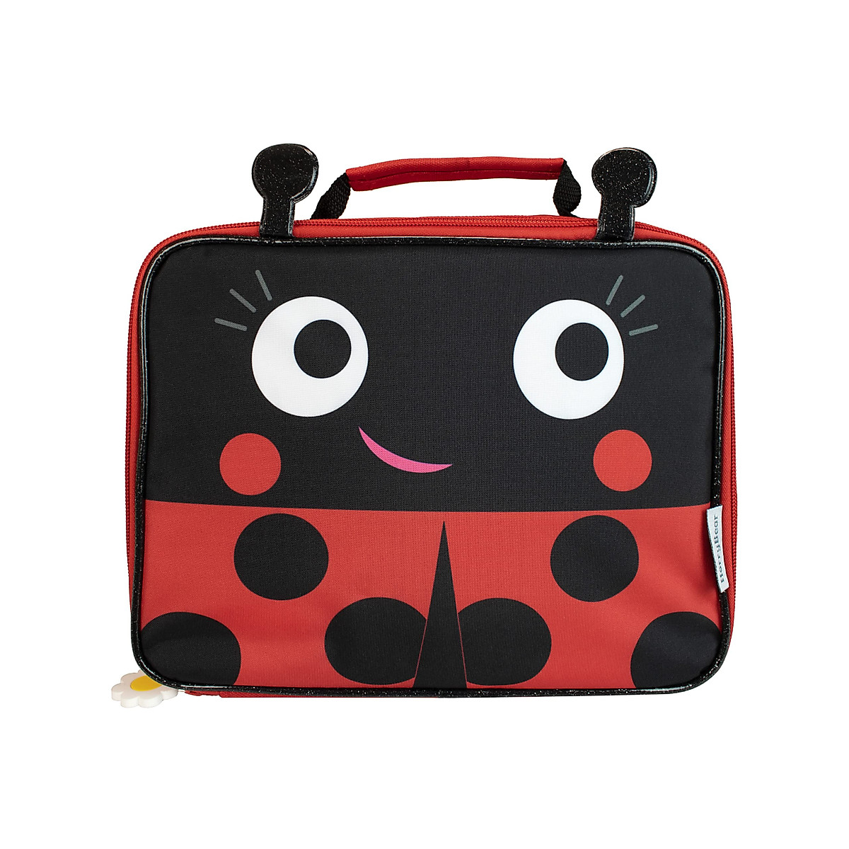 Harry Bear Kids Lunch Bag Red Ladybug