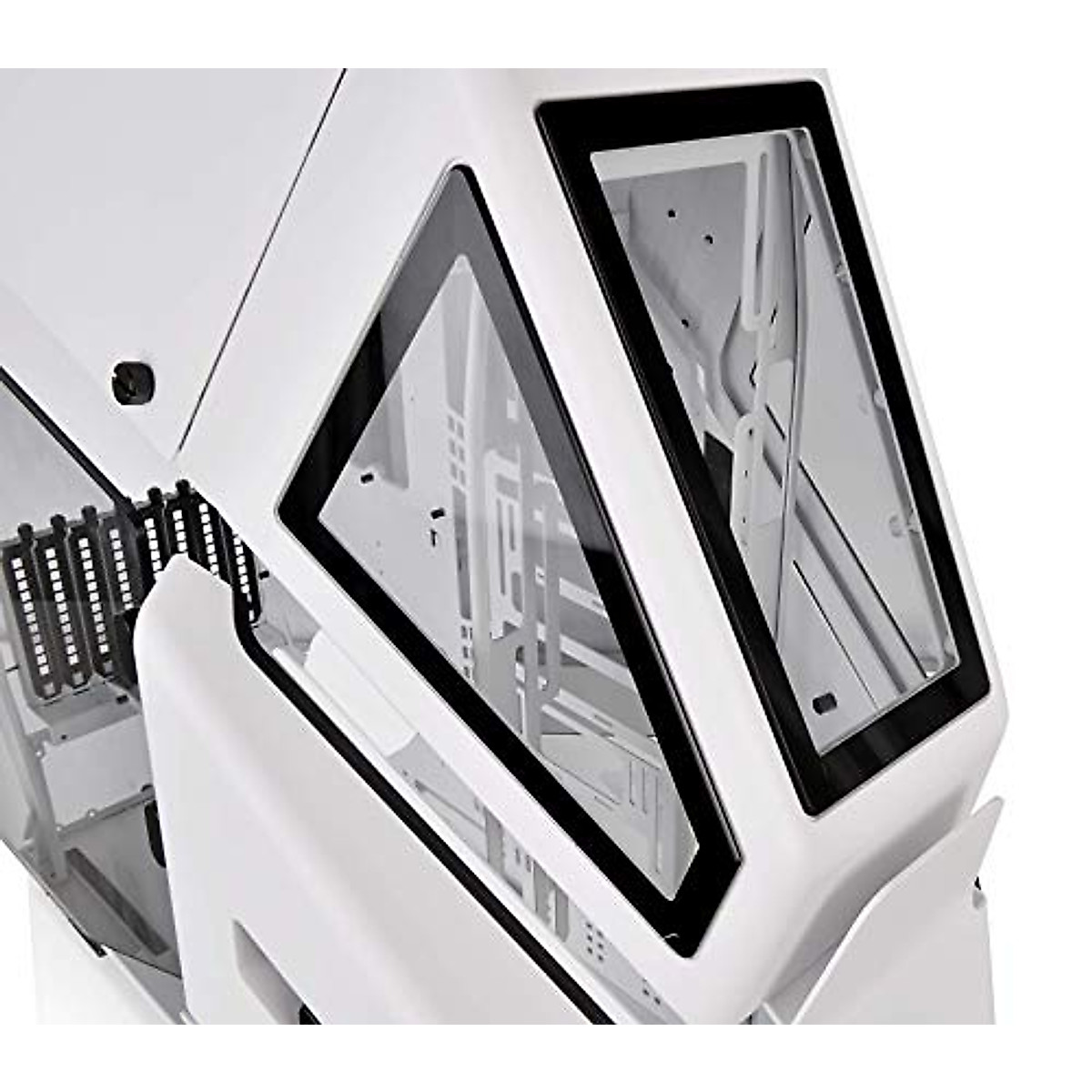 Thermaltake AH T600 Snow Helicopter Styled Open Frame Tempered Glass Swing Door E-ATX Full Tower Case CA-1Q4-00M6WN-00