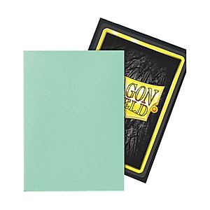 Arcane Tinmen Dragon Shield Japanese Size Sleeves – Matte Dual Eucalyptus 60CT - Card Sleeves Smooth & Tough - Compatible with Pokemon, Yugioh, & Magic The Gathering – MTG, TCG, OCG, (AT-15149)