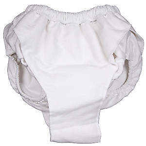 Adult All in One Pull-On Cloth Diaper by LeakMaster - Sewn-On Waterproof Outer Layer. 8 Total Interior Layers of Absorbency. Secure Incontinence Protection. (2X-Large 44-52-Inch Waist)