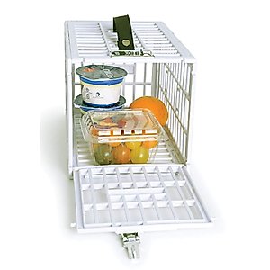Food Snack Lock Box to Put Away Temptations - 12” x 7.5” x 7.25” Fridge Locker for Keeping Your Food, Snacks or Medicine - Small Lock Box Perfect for Home and Office Use