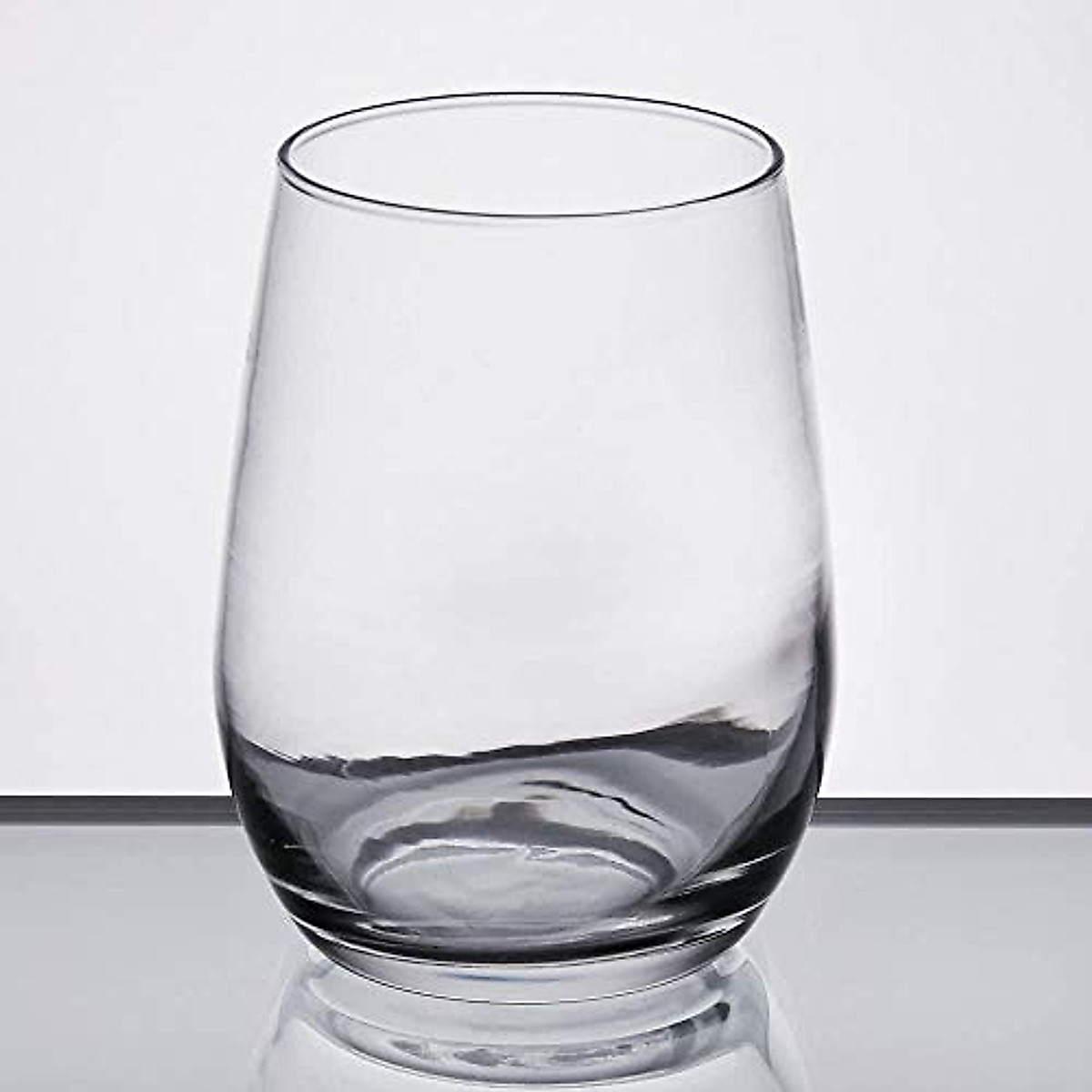 Libbey Stemless 6 Ounce Wine Taster / Mini / Sample Glass 260, Set of 6 w/ FDL Party Picks