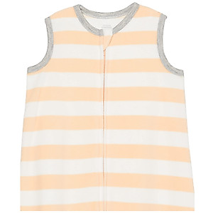 Amazon Essentials Unisex Babies' Microfleece Sleep Sack, Pack of 3, Grey, Bunny, 6 Months