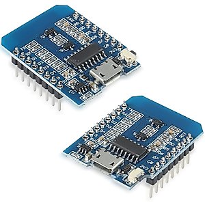 ACEIRMC ESP8266 ESP-12 ESP-12F NodeMcu Mini D1 Module Lua 4M Bytes WLAN WiFi Internet Development Board Base on ESP8266 ESP-12F for Arduino,Compatible with WeMos D1 Mini （10pcs）