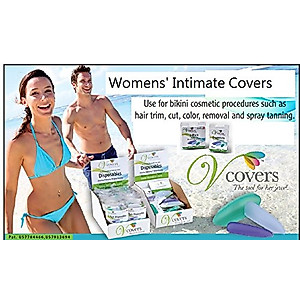 Vcovers Single Size D, bikini hair removal and tanning tool