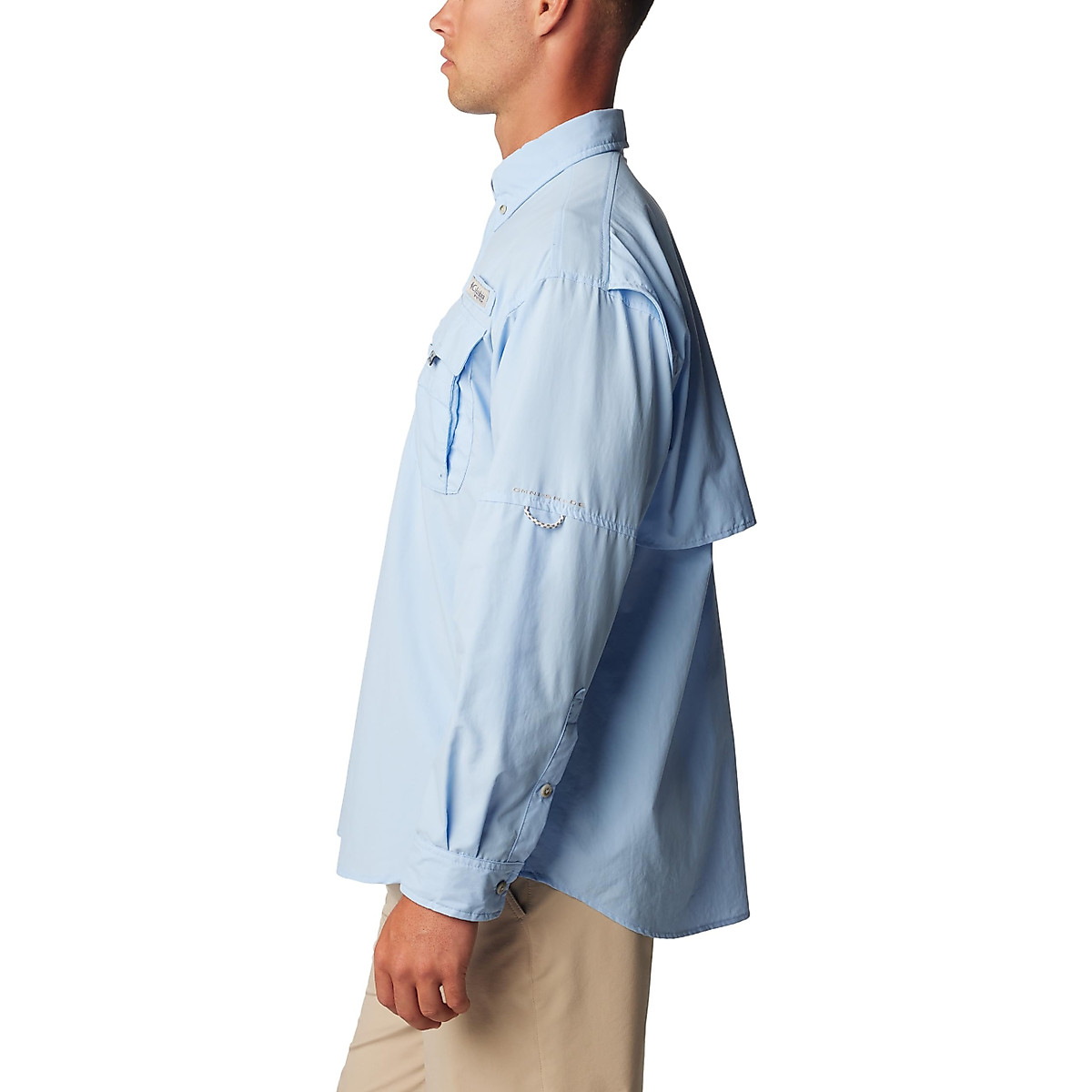 Columbia Men’s PFG Bahama™ II Long Sleeve Shirt, Sail, Large
