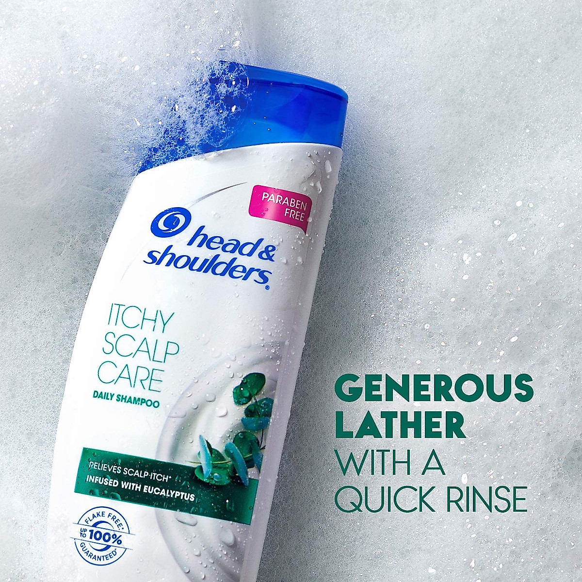 HEAD & SHOULDERS ITCHY SCALP CARE DANDRUFF DANDRUFF SHAMPOO LIQUID PLASTIC BOTTLE RP 13.5 OZ - 0037000473651