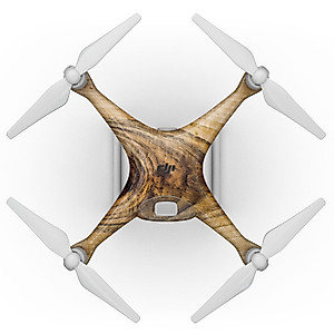 Design Skinz Design Skinz Light Knotted Woodgrain Full-Body Wrap Decal Skin-Kit Compatible with The Drone DJI Mavic Air