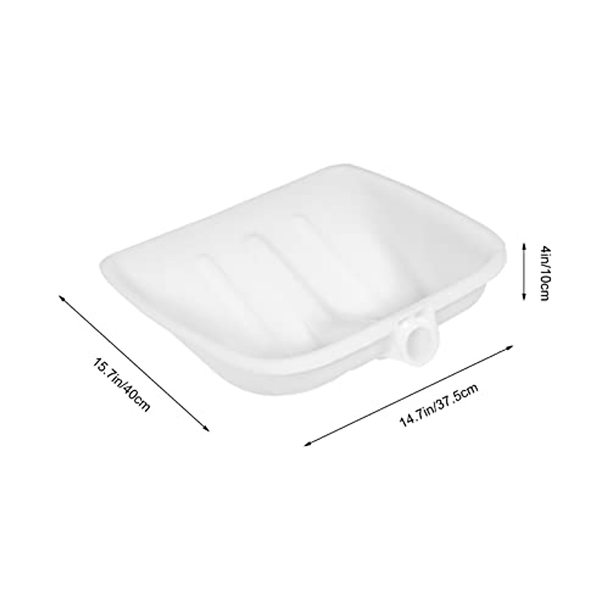 LIOOBO Ice Remover Tool Plastic Shovel Head Replacement Snow Shovel Grain Shovel Poultry Feed Shovel Windshield Shovel