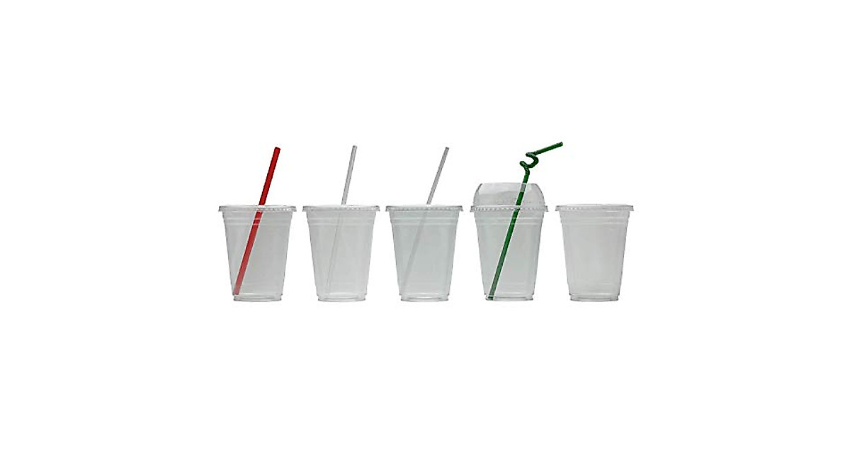 Karat C-KC16 16oz Clear PET Plastic Cold Cups - 1,000 ct