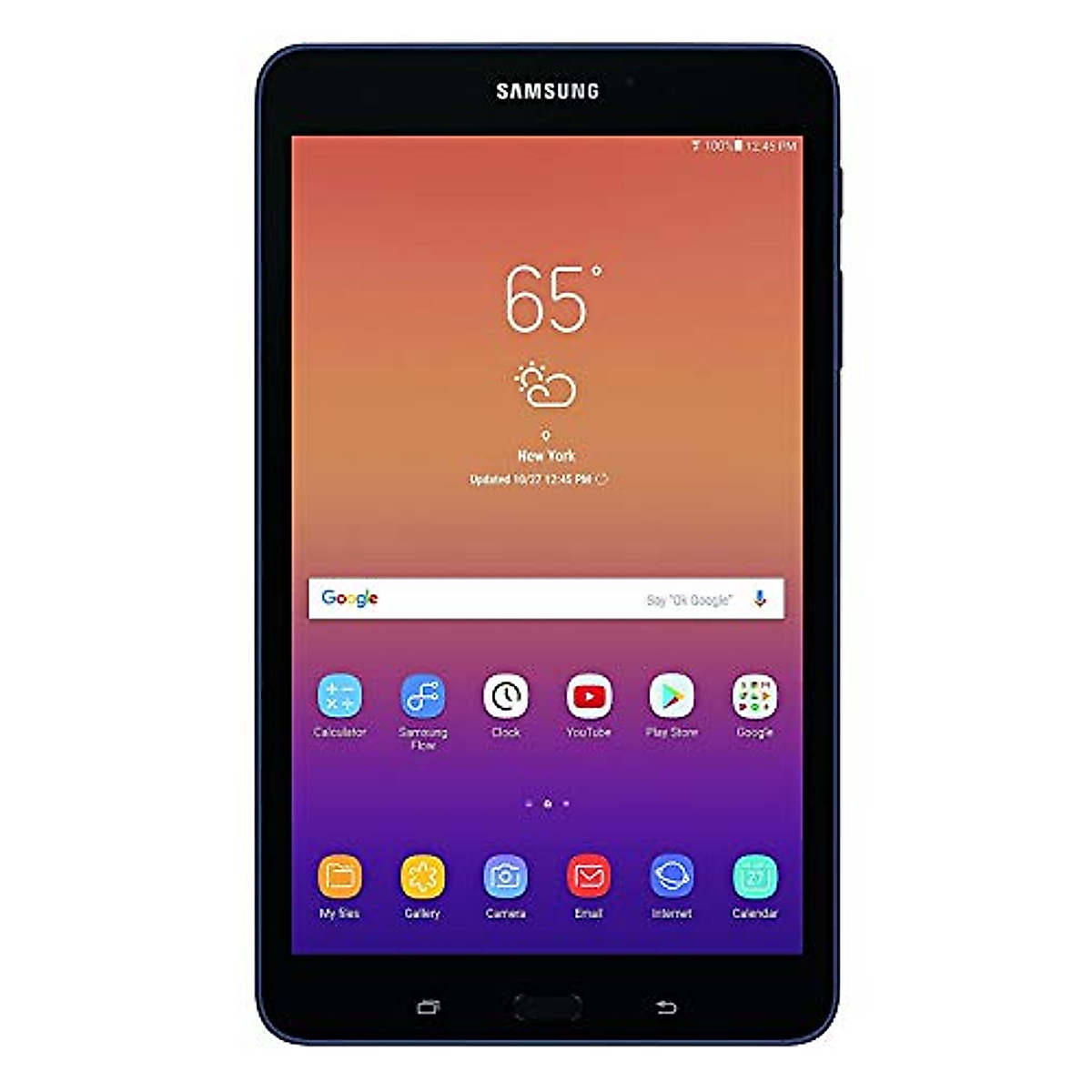 Samsung Galaxy Tab A 8.0in 16GB, Wi-Fi Tablet - Black (Renewed)