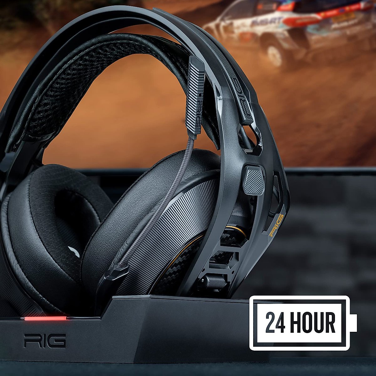 RIG 800 PRO HD Wireless Gaming Headset & Multi-Function Base Station - Compatible with PC, Mac, PS5, PS4 - with Dolby Atmos 3D Audio for Windows 10/11 PCs (NOT Compatible with Xbox)